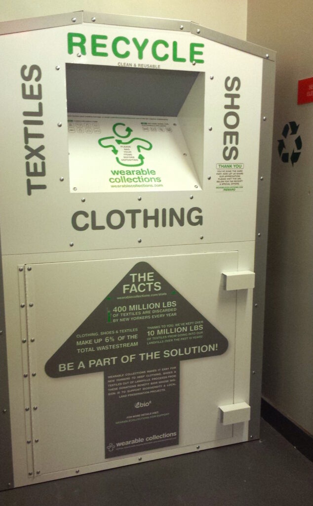 Recycle Clothes in NYC via Wearable Collections l We Hate To Waste