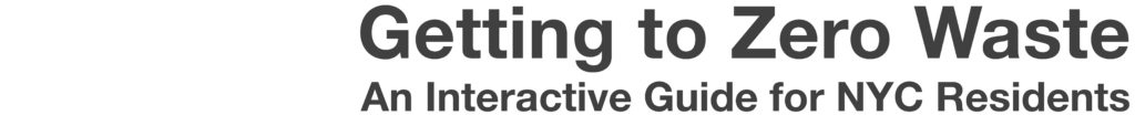 FREE Interactive Guide to NYC Zero Waste Resources for Residents l We ...